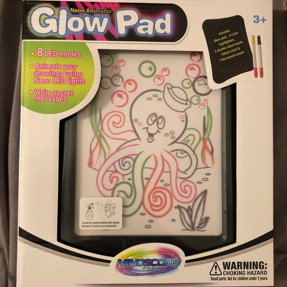 Other | One Neon Led Glow Pad Wmarkers | Poshmark